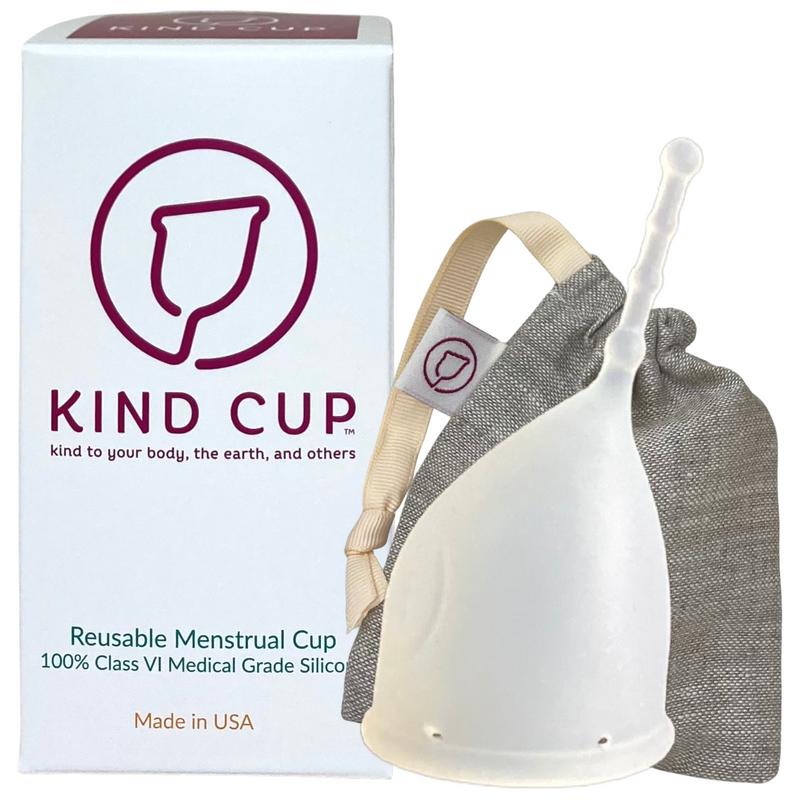 Menstrual Cup - comfortable, sustainable, easy to reach and use - Kind Cup