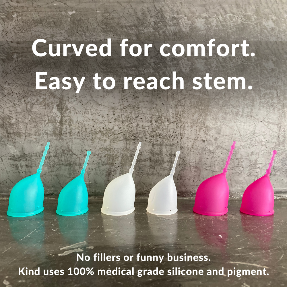 Menstrual Cup - comfortable, sustainable, easy to reach and use – Kind Cup