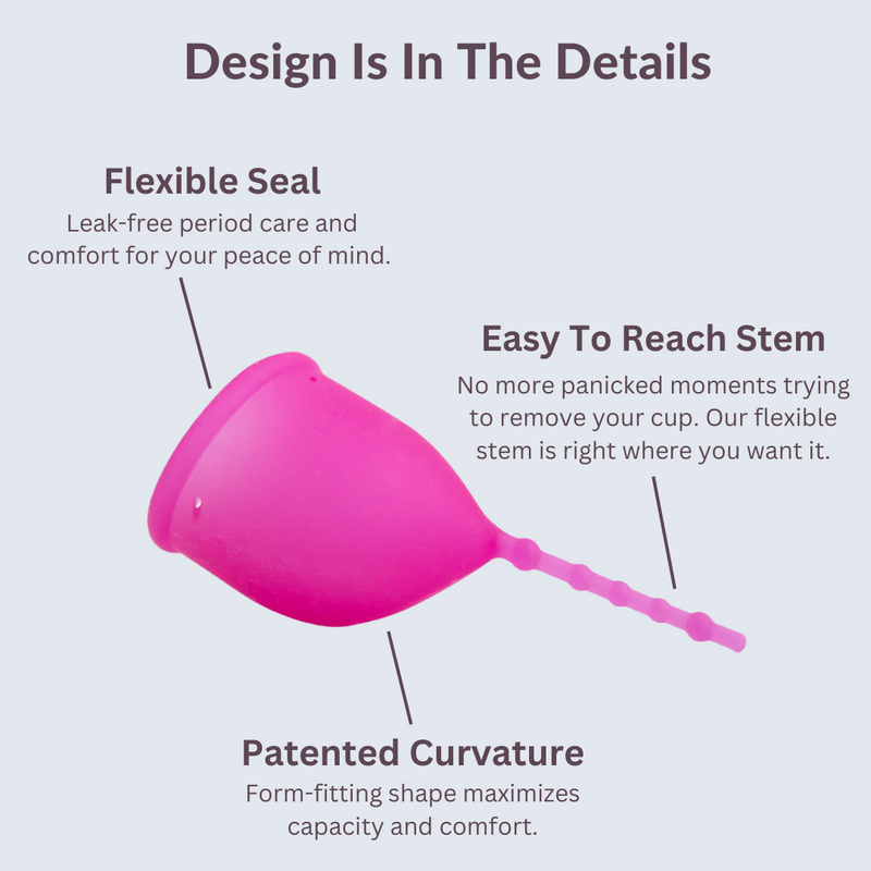Menstrual Cup - comfortable, sustainable, easy to reach and use - Kind Cup